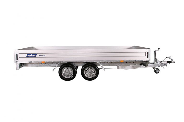 Superior flatbed trailer- 4.15m L, 2t ATM 5.5m² load, 1.8m, VTA