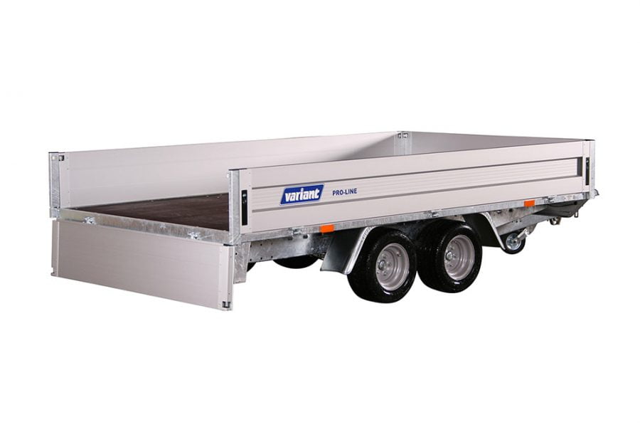 Superior tandem flatbed trailer for sale- 3.15m L, 3t 5.5m² load,