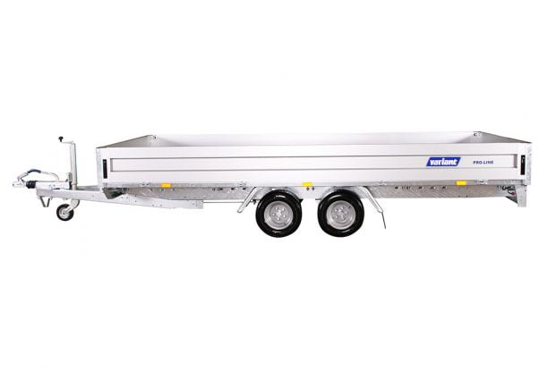 Heavy duty Flatbed tandem trailer for sale -4.2m 3t ATM, VTA