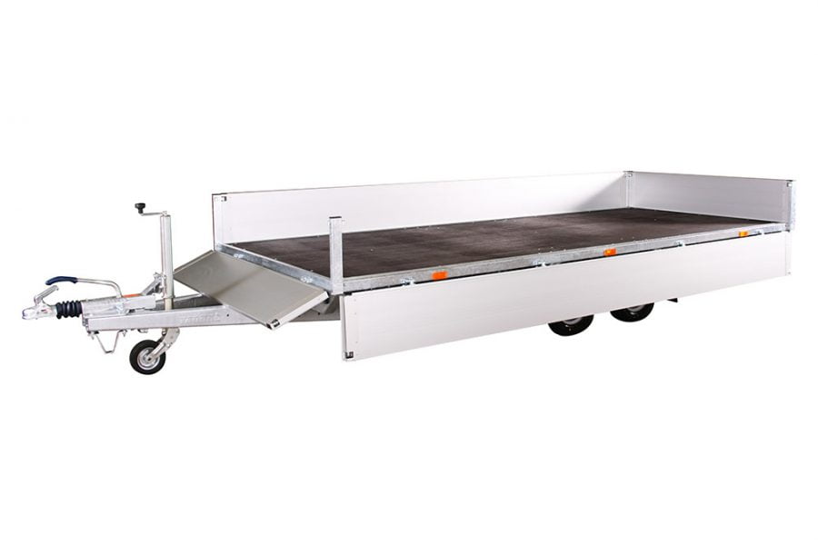 Heavy duty Flatbed tandem trailer for sale -4.2m 3t ATM, VTA