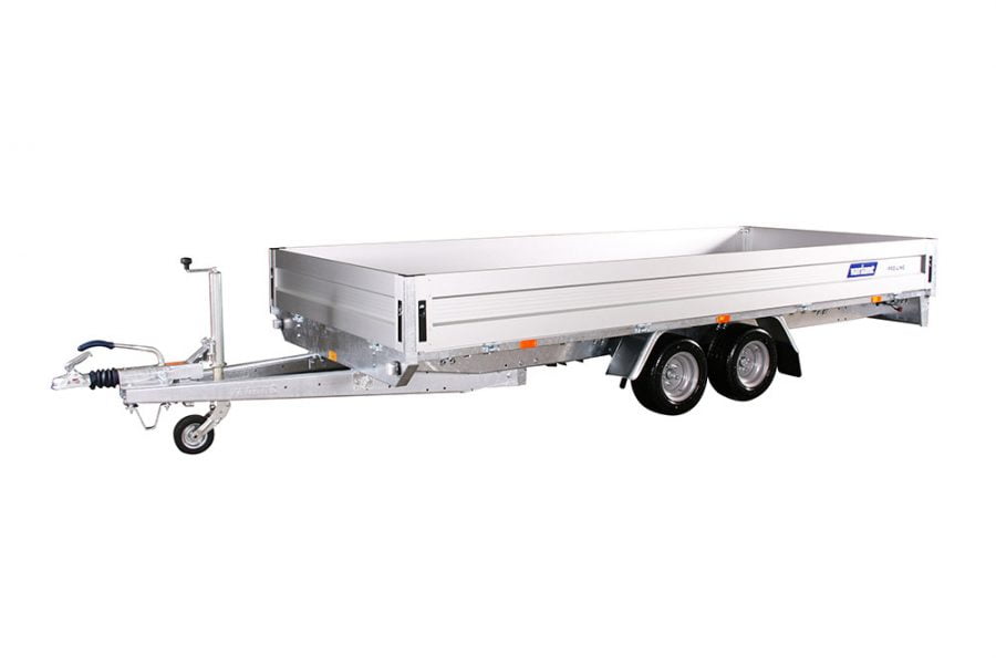 Heavy duty Flatbed tandem trailer for sale -4.2m 3t ATM, VTA