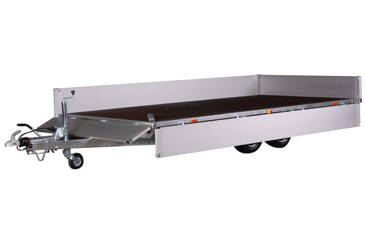Flatbed trailer 4.2m Long trailer for sale 3t ATM 620kg tare -VTA