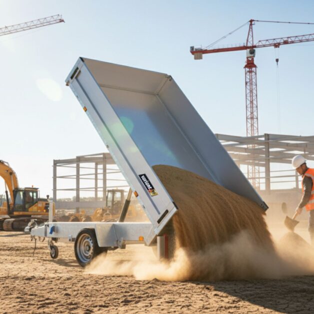 Tipper trailer sale -1.8T ATM, 1260kg load, heavy duty quality